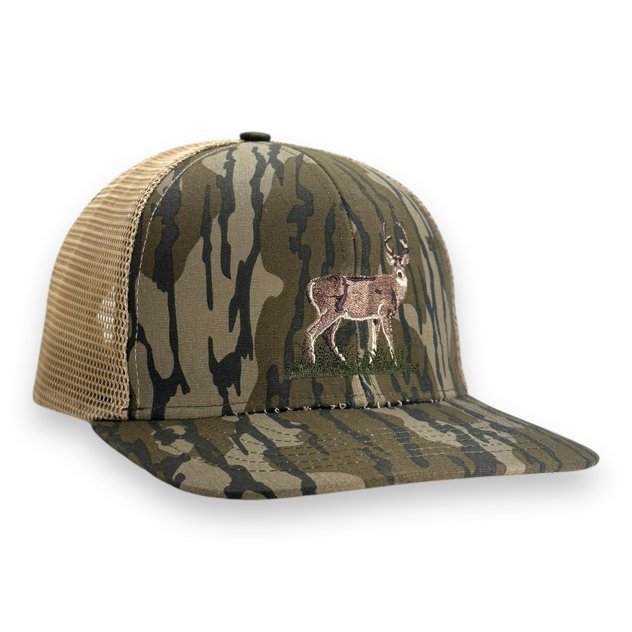 Broadside Buck Trucker Hat- Bottomland | The Woodsguys Inc.